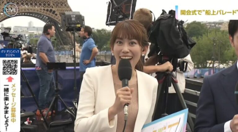 中川安奈アナのオリンピックでの服装が裸に見える！【画像】NHK女子アナなのに品がないと話題 | sportsman